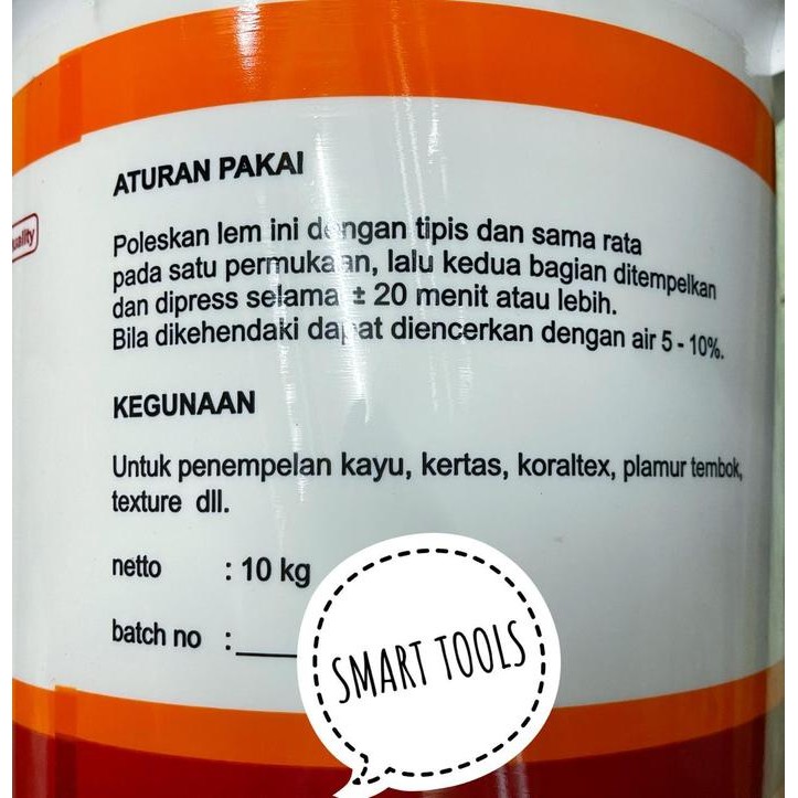 Jual LEM PUTIH FOX PVAC 10KG (EMBER) | Shopee Indonesia