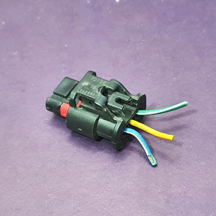 Jual SOKET SOCKET FEMALE 3 PIN FOMOCO CONNECTOR SENSOR PARKIR KAMERA ...