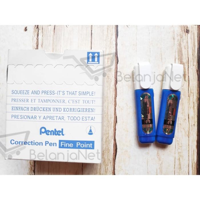 Jual TIPEX TIP EX CORRECTION PEN PENTEL 12 ML ZL-31W | Shopee Indonesia