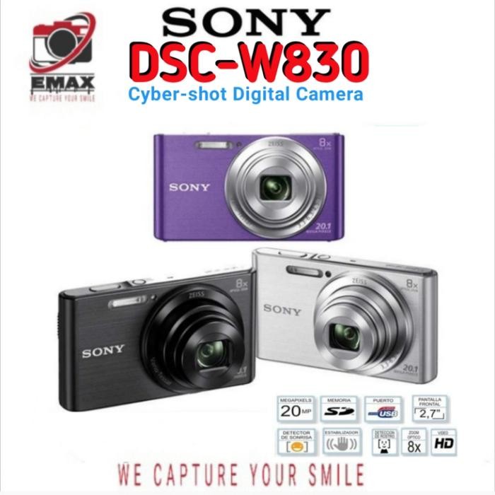Jual SONY Cyber-Shot DSC-W830 Digital Camera Pocket Sony W830 CyberShot ...