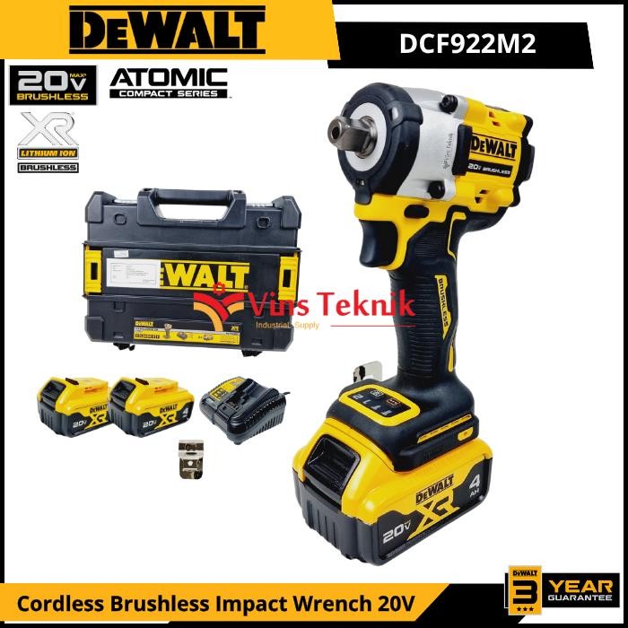 Jual Dewalt Dcf922M2 Dcf922 Mesin Pembuka Baut Cordless Brushless ...