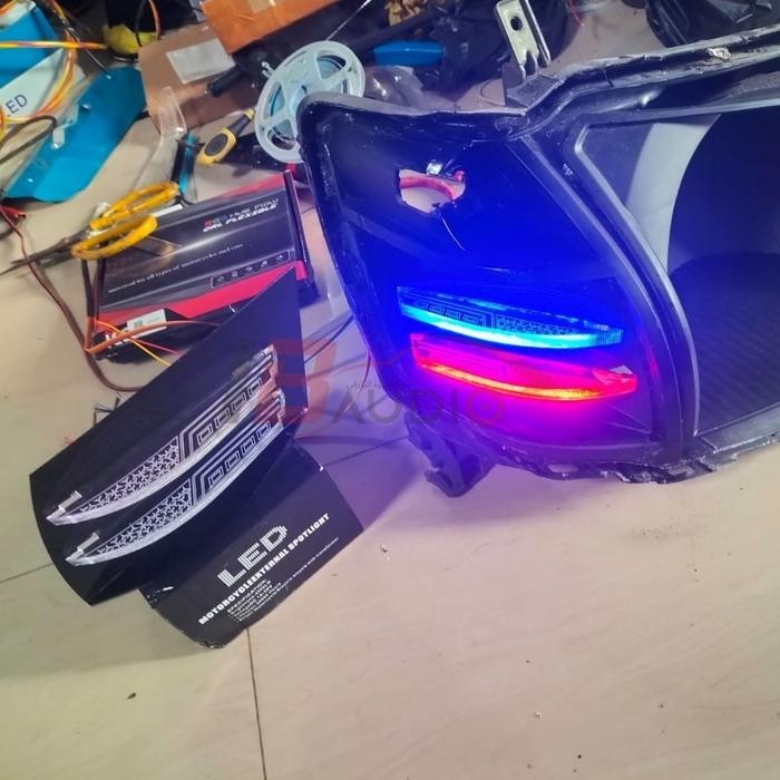 Jual Slim Frame Cakar Lampu LED DRL Depan Mobil Daihatsu Granmax ...