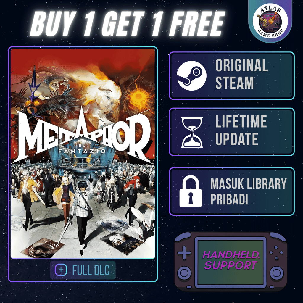 Jual Metaphor Refantazio PC Steam Game Original | Shopee Indonesia