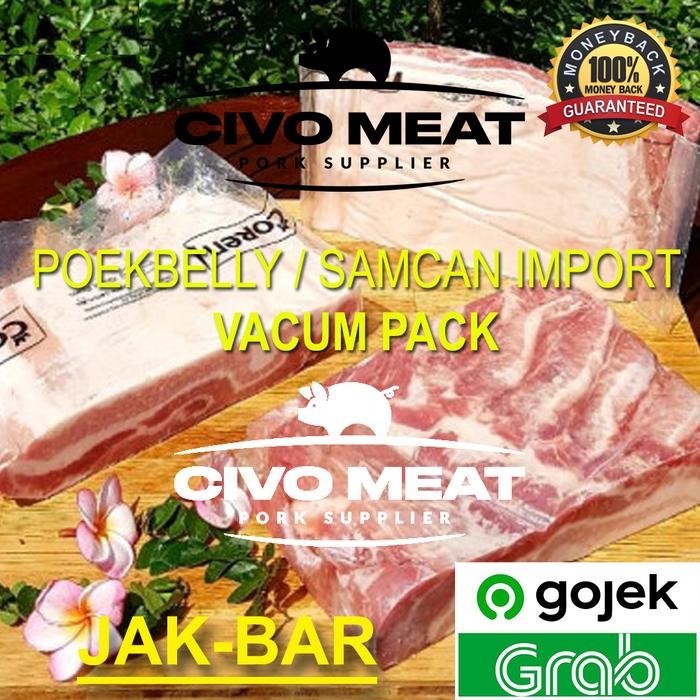 Jual Pilihan- Pork Belly Samcan Daging Babi Import 500Gr | Shopee Indonesia