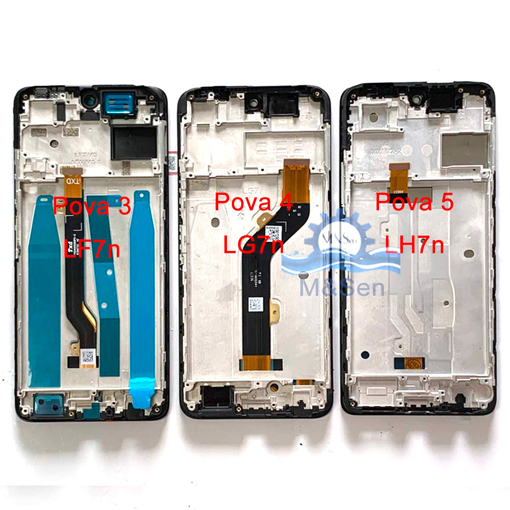 Jual Tested For Tecno Pova 2 Pova 3 Pova 4 Pova 5 Pro 5G LCD Display ...