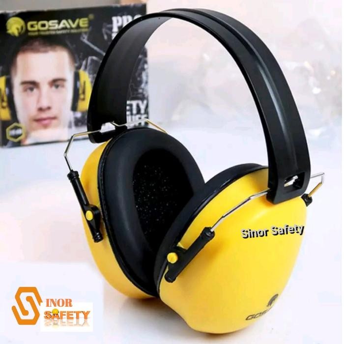 Jual Pilihan- Earmuff Gosave Safety Pro Series Premium 28Db Penutup ...