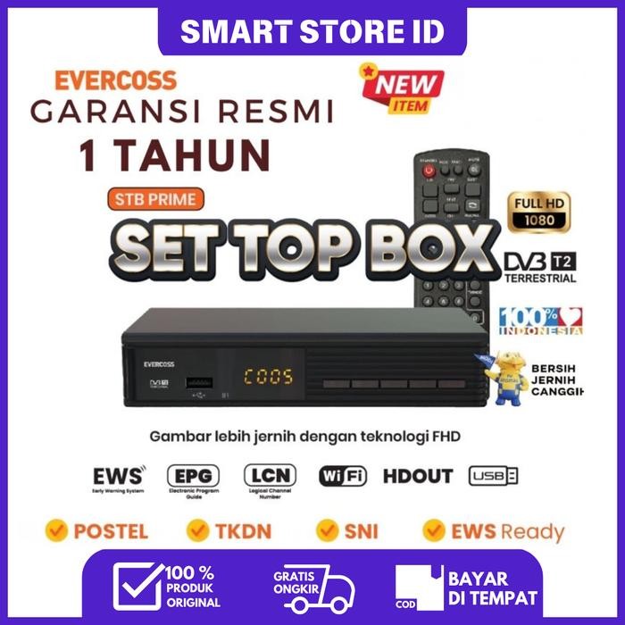 Jual New Set Top Box TV Digital Support WiFi Bisa untuk TV Tabung dan ...