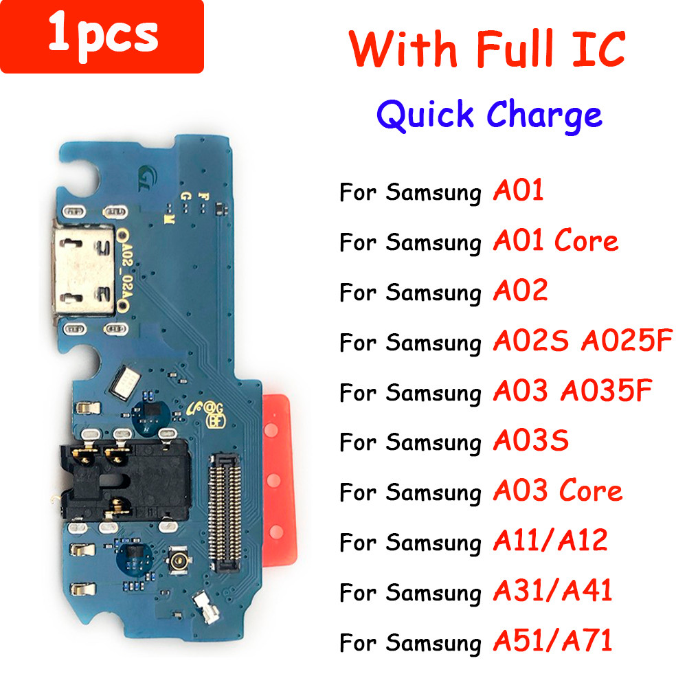 Jual USB Dock Connector Charging Port Flex Cable For Samsung A02 A12 ...