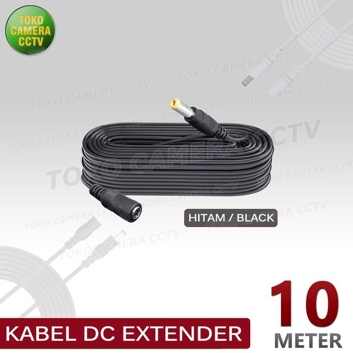 Jual New KABEL DC POWER EXTENDER 10 METER SAMBUNGAN KABEL POWER 10M ...