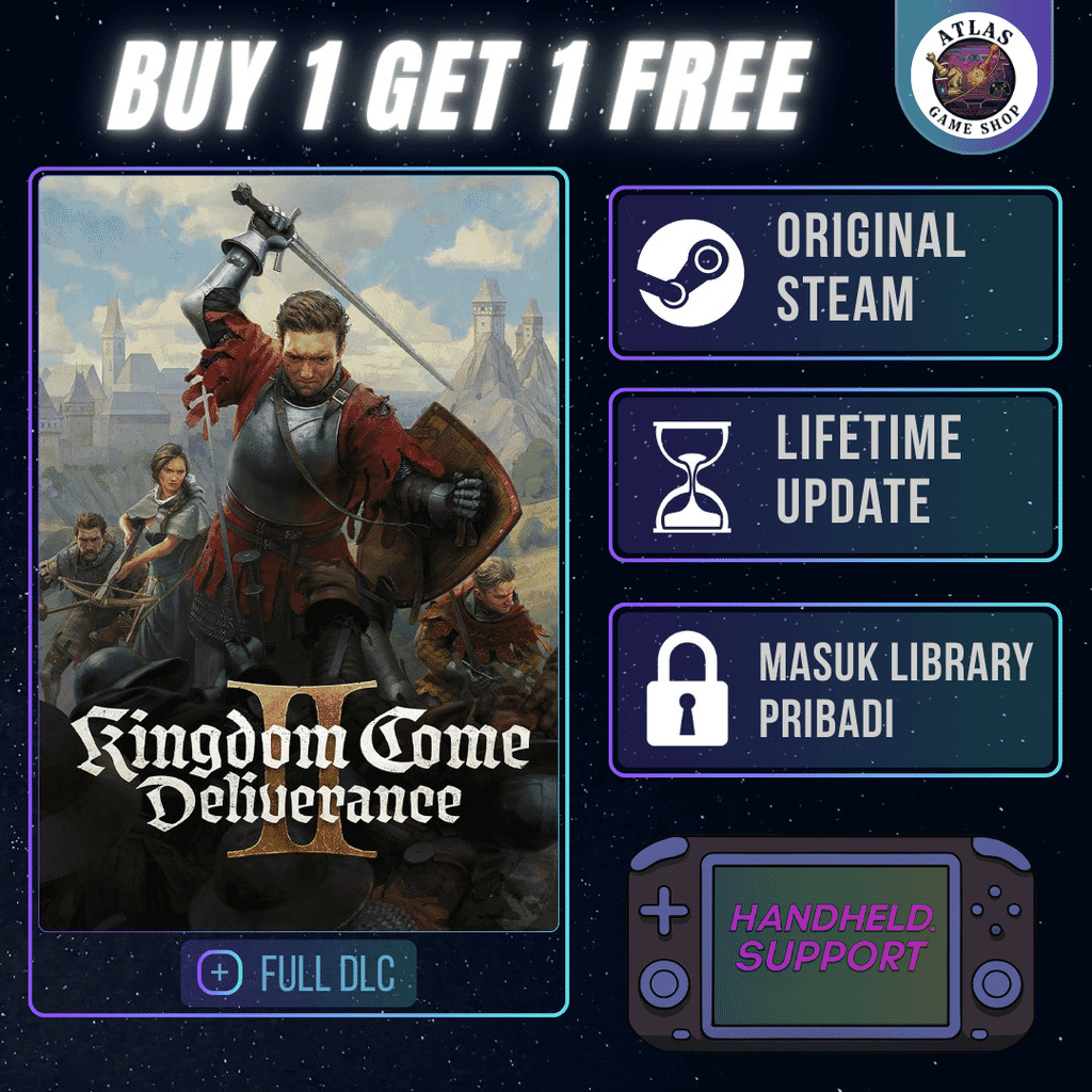 Jual Kingdom Come Deliverance 2 PC Steam Game Original KCD 2 | Shopee ...