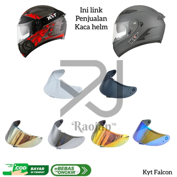 Jual Pilihan- Kaca Helm Kyt Falcon 2 Visor Helm Kyt Falcon 2 | Shopee ...