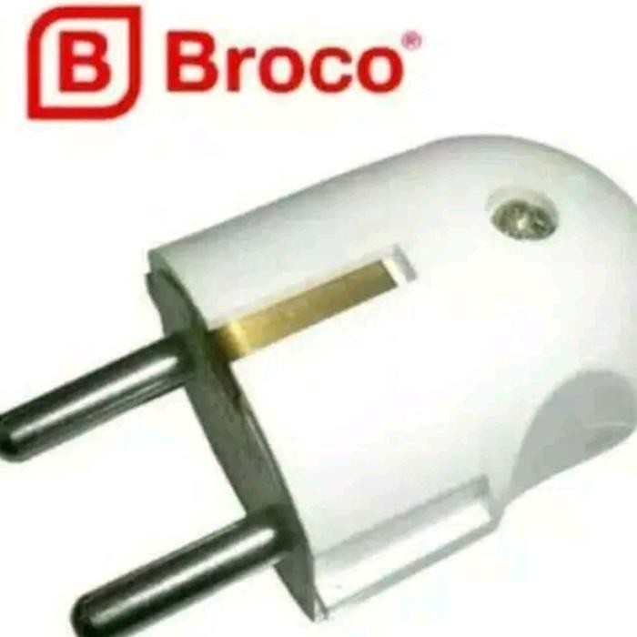 Jual Steker bulat broco / steker colokan broco arde / steker arde broco ...