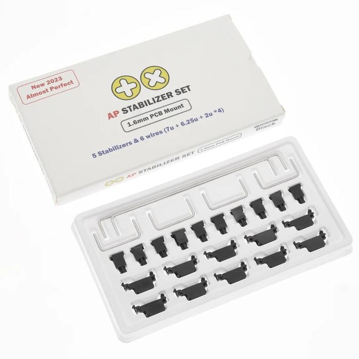 Jual TX AP / Almost Perfect Clip-In PCB Mount Stabilizer Mechanical ...