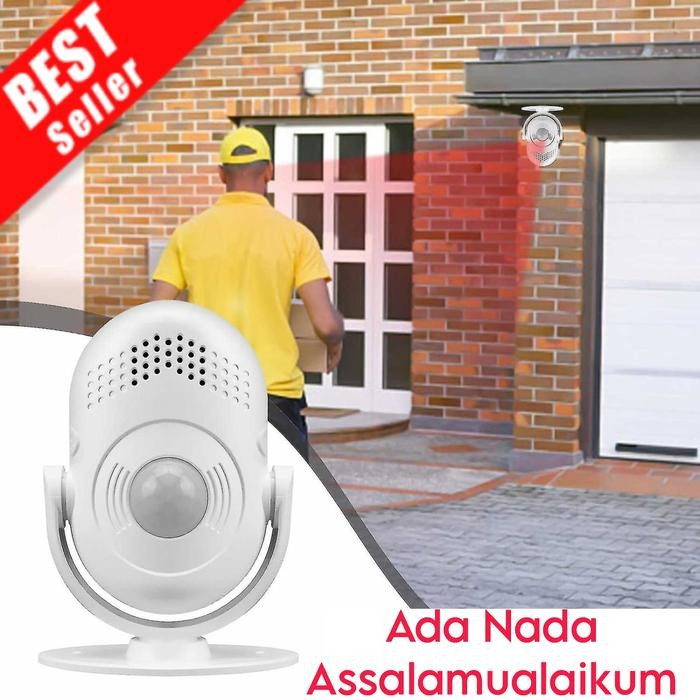 Jual Bel Sensor Pintu Masuk Toko Lonceng Selamat Datang Otomatis Alarm ...