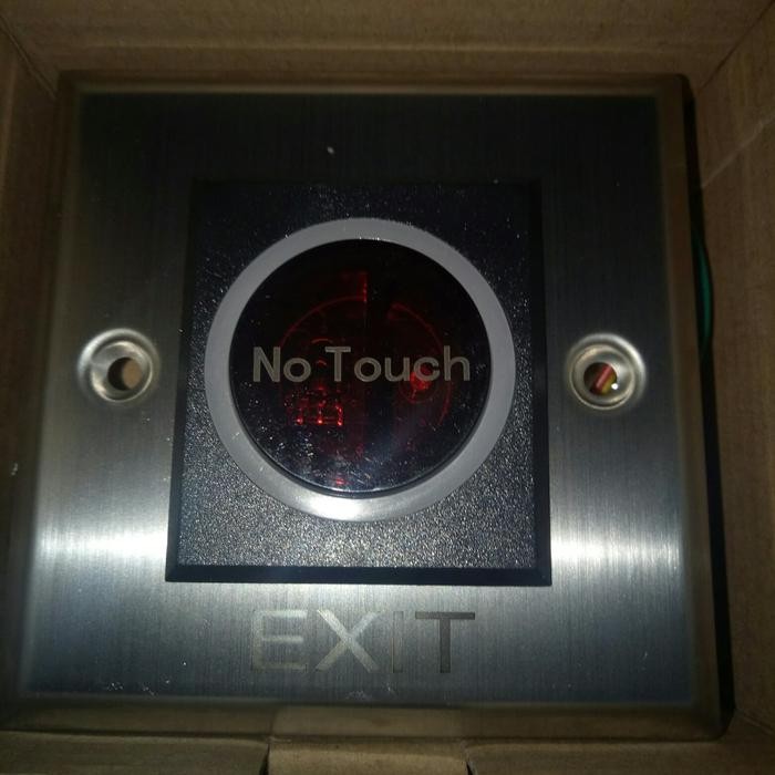 Jual Pilihan- Infrared Exit Non Push Button No Touch Contactless ...