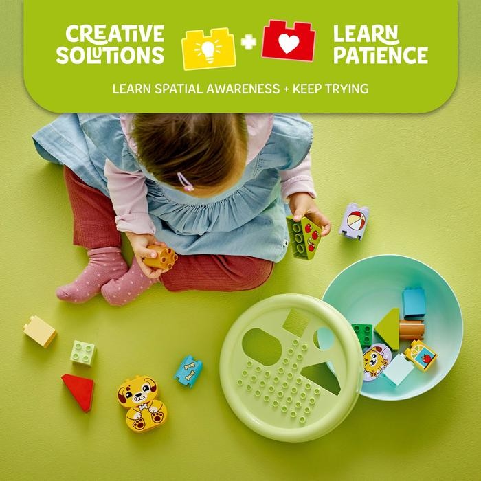 Jual NEW!!! LEGO DUPLO 10441 Shape Sorter: Puppy House (17 Pieces ...