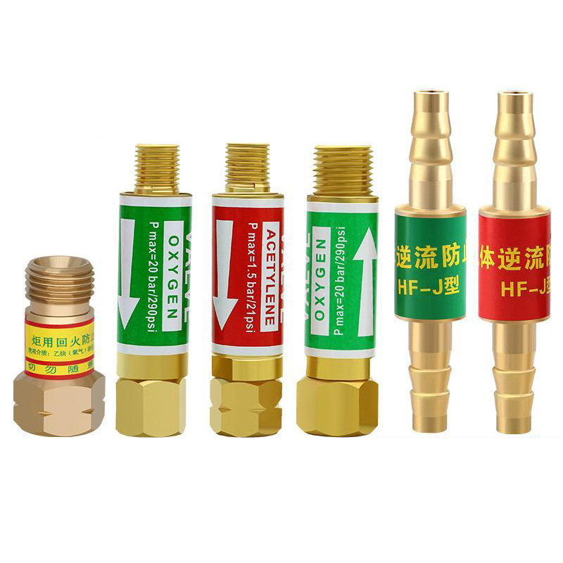 Jual NEW Oxy-Fuel Flashback Arrestor Brass Gas Backfire Preventer For ...