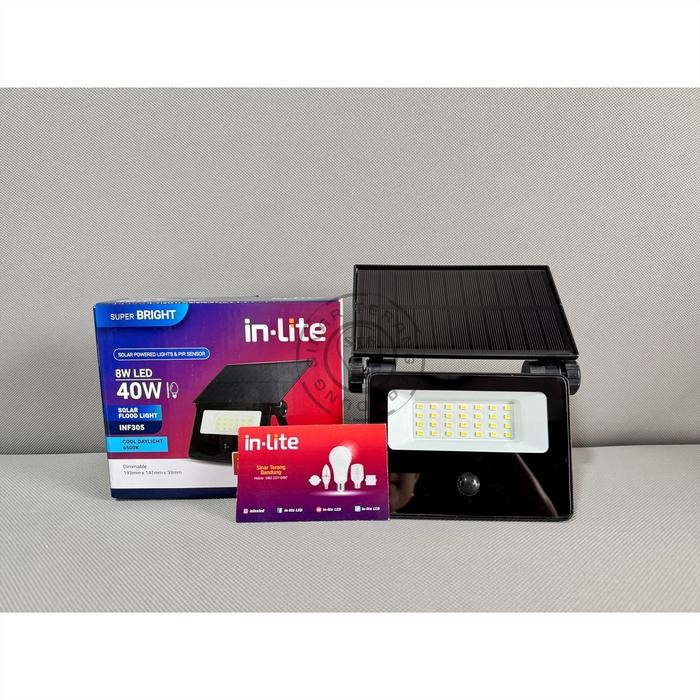 Jual NEW PRODUK LAMPU SOROT LED SOLAR FLOOD LIGHT INLITE POWERED LIGHTS ...