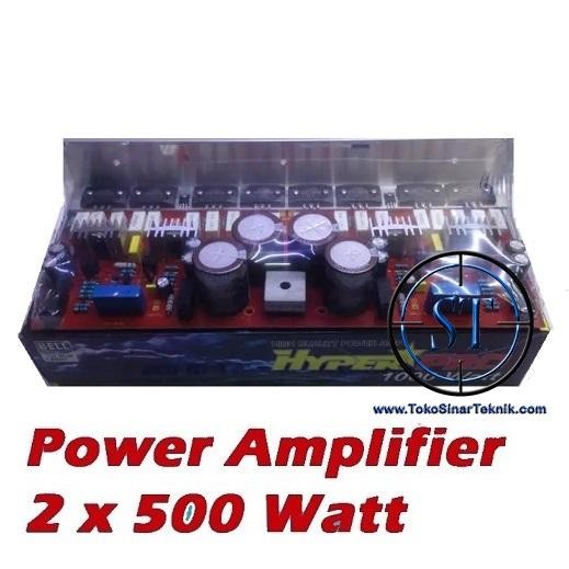 Jual Kit PA. Blazer 2x500W HYPER PRO Power Amplifier 1000W Stereo ...
