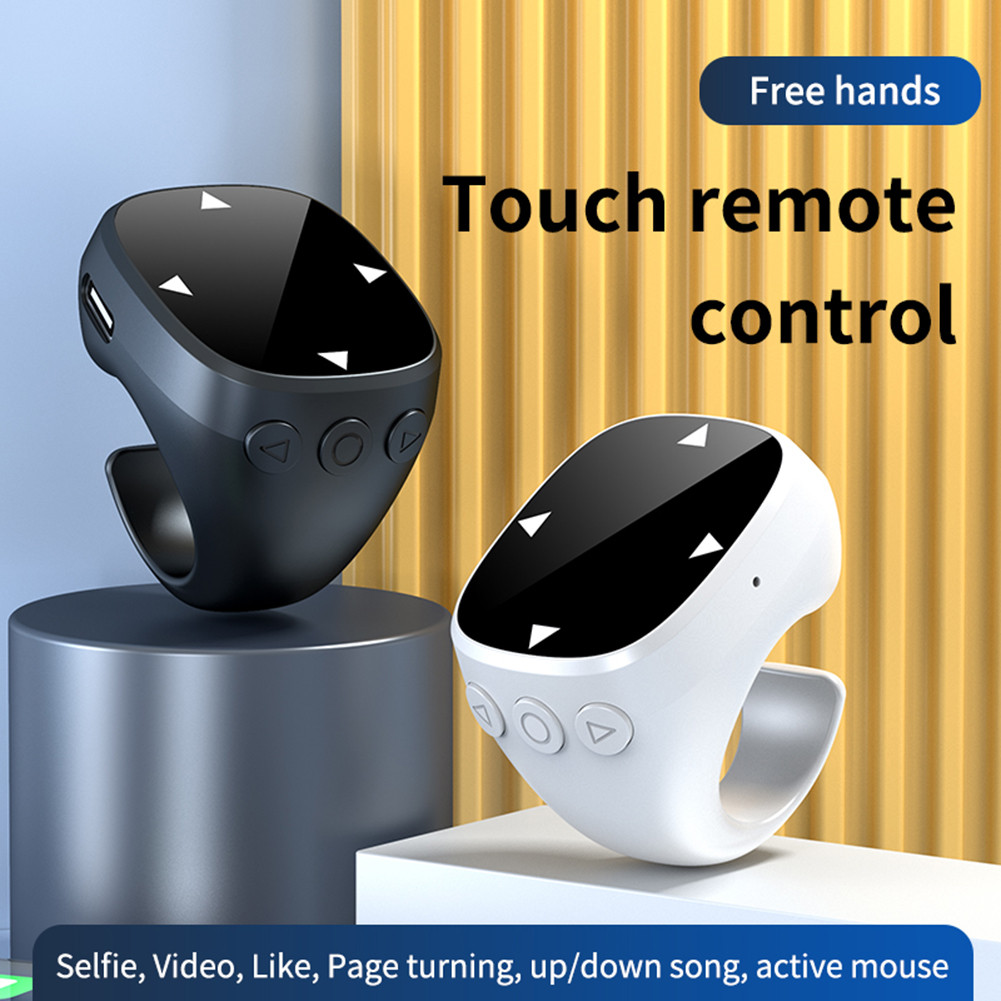Jual BARU Smart Fingertip Ring Remote Control Wireless Bluetooth Mobile ...