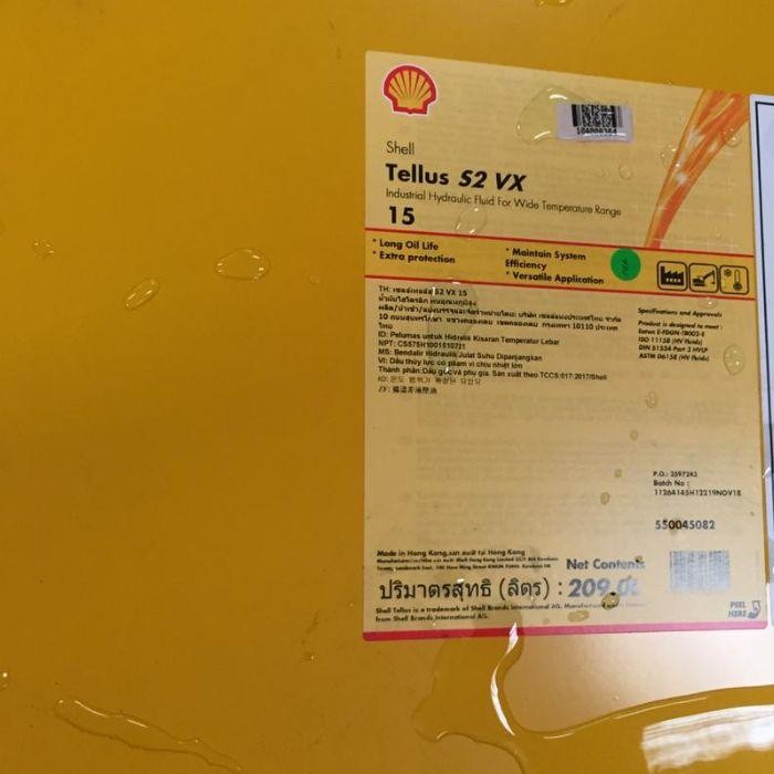 Jual OLI SHELL TELLUS S2 VX 15 / 209 LITER | Shopee Indonesia