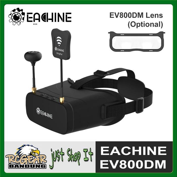 Jual Pilihan- Eachine Ev800Dm 5.8G Diversity Fpv Goggles Dvr Not Vr D2 ...