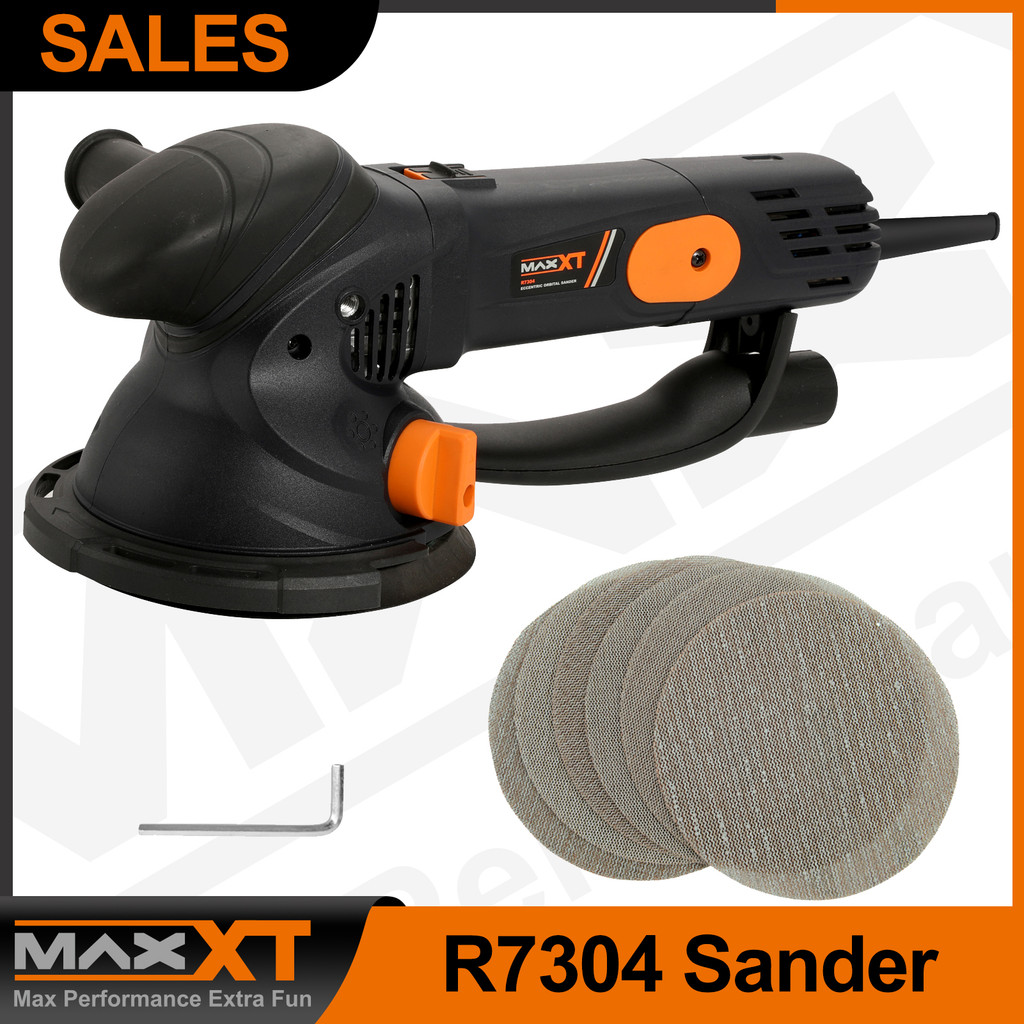 Jual MAXXT 500W Random Orbital Sander With 150mm 6inch Backing Pad ...