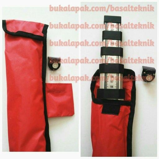 Jual Ukur 5 Meter 5M 5 M Survey Theodolite Waterpass Levelling St Rambu ...