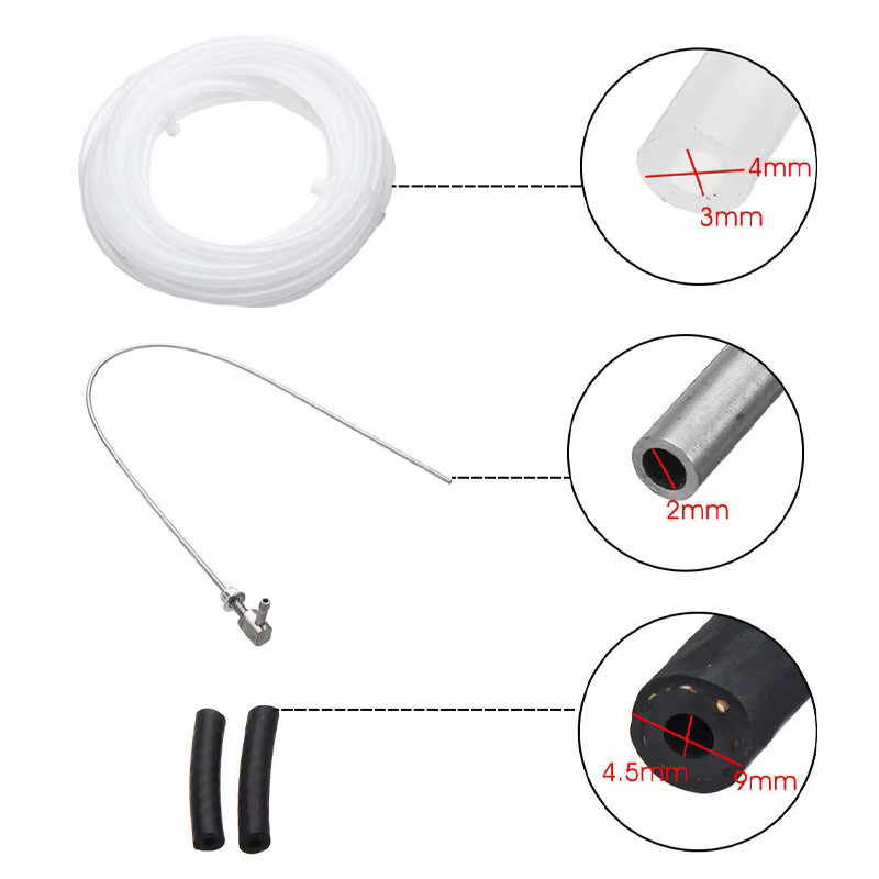 Jual Car Air Parking Heater Tube Fuel Tank Sender Pipe Pick Up Hose Kit ...