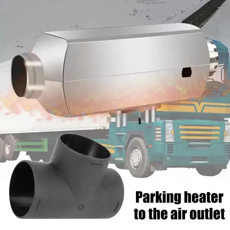 Jual 60mm Car Air Diesel Heater Pipe Jointer Air Vent Ducting T Piece ...