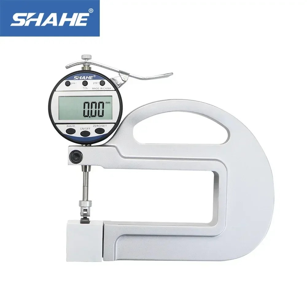 Jual NEW 0.01mm Electronic Thickness Meter Gauging Tools Tester Leather ...