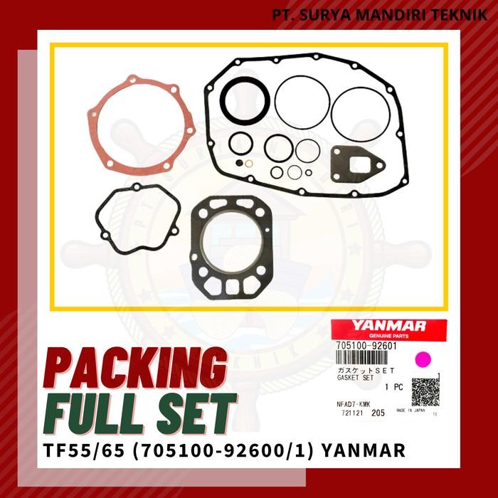 Jual Packing Full Set Tf55 / Tf65 705100-92601 Yanmar Asli Genuine ...
