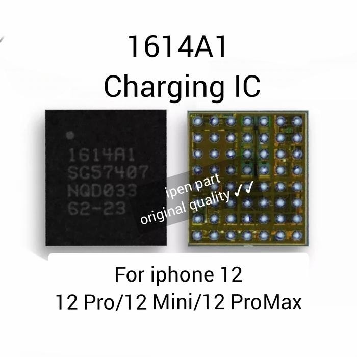 Jual IC Charging 1614A1 Iphone 12 Mini Pro Max Original New Tested Cas ...