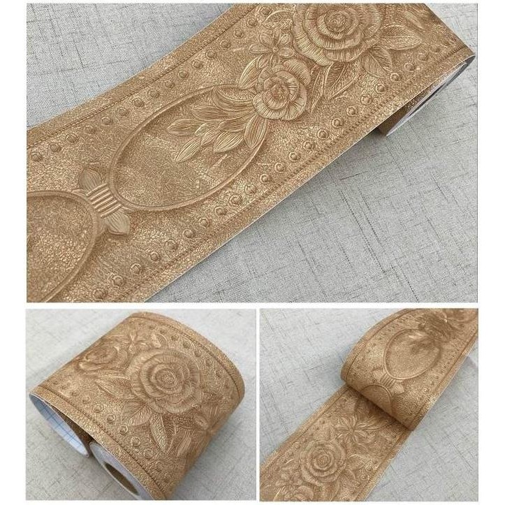 Jual ASLI WPAPER BORDER TIMBUL PREMIUM VIN-044 (L=10,5CM X P=5M) READY ...
