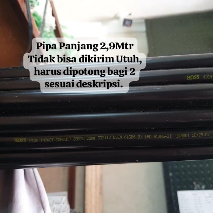 Jual PIPA BOSS 20MM CONDUIT 20 MM B9020 PIPA LISTRIK KONDUIT HIGH ...
