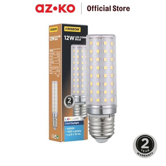Jual KRISBOW BOHLAM LED 12 WATT COOL DAYLIGHT E27 - PUTIH | Shopee ...