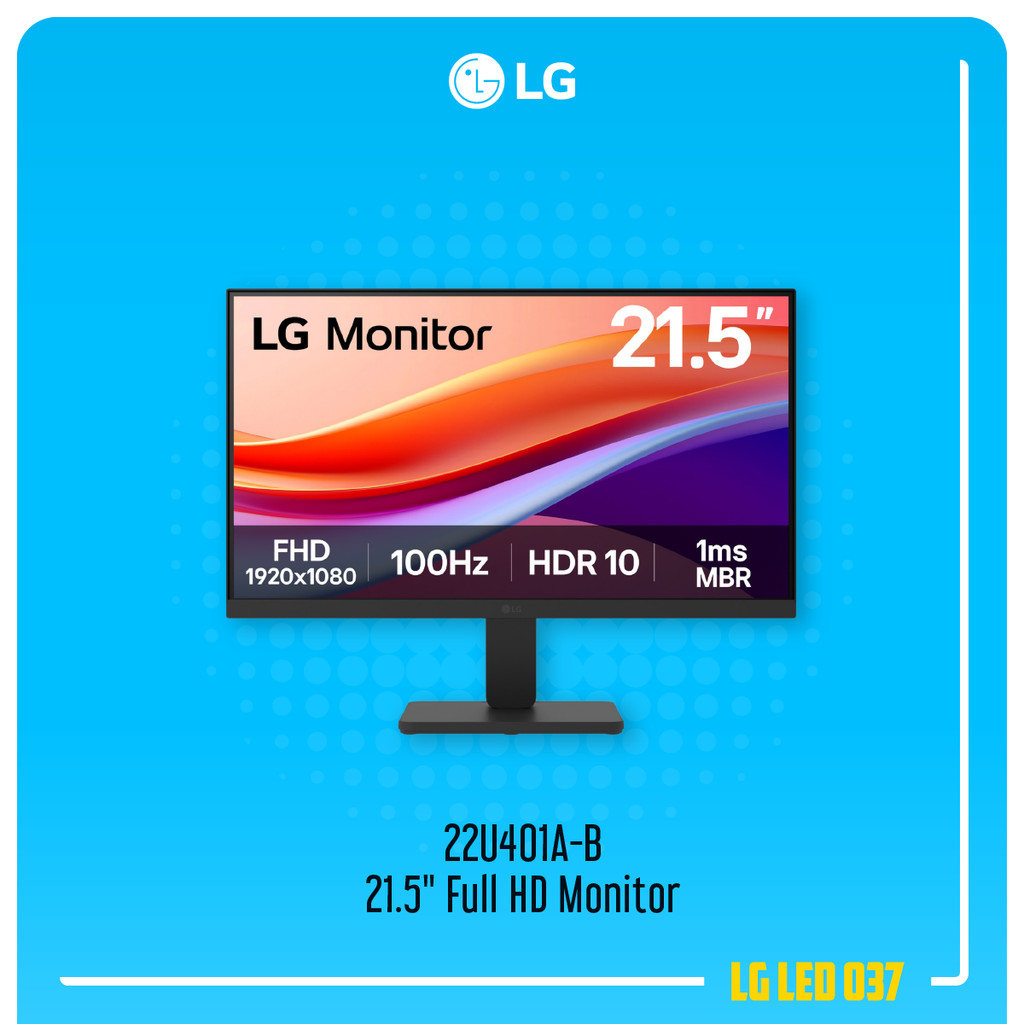 Jual LG 22U401A-B 21.5" Full HD 1080P 100Hz 1ms VA Panel Monitor ...