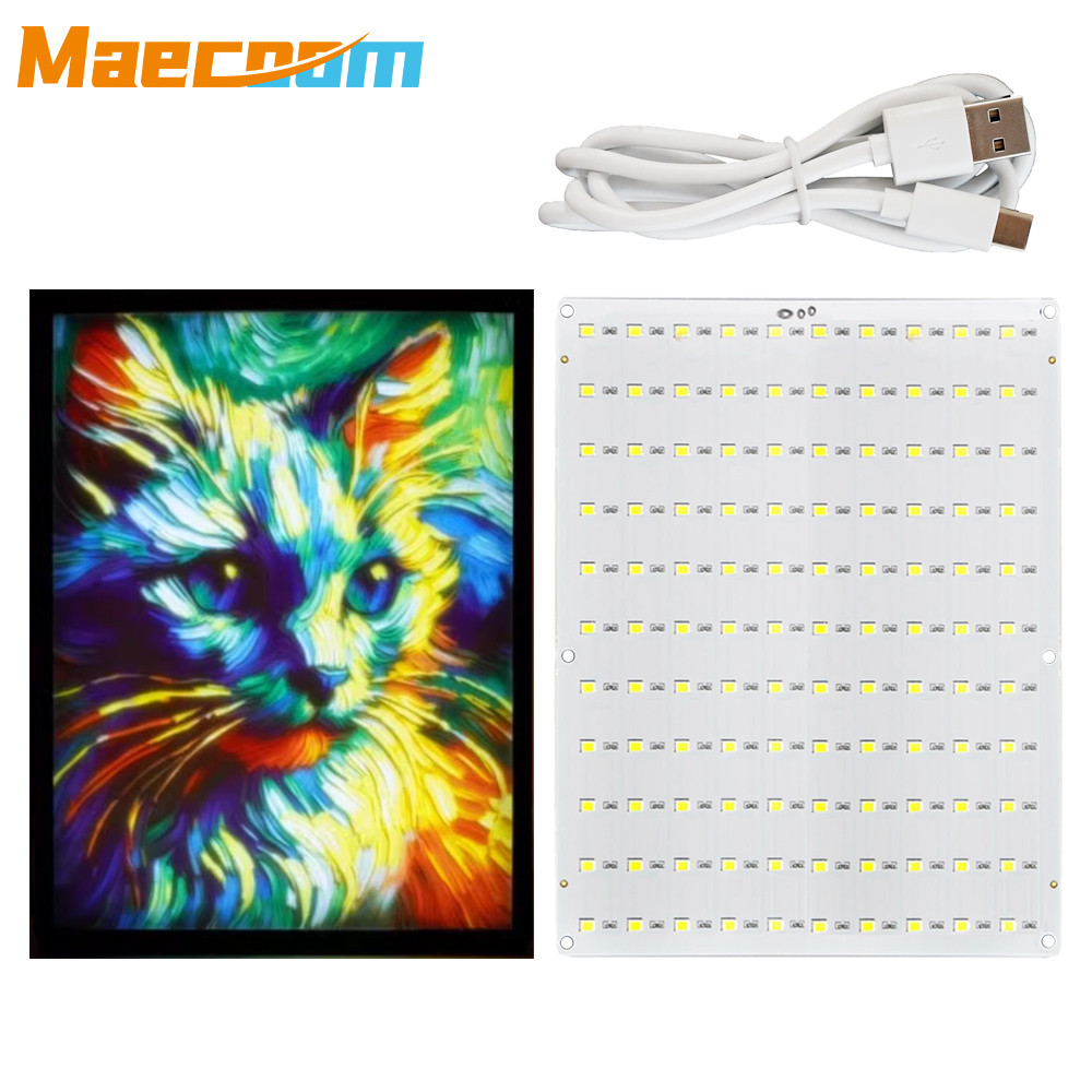 Jual Bambu Lab CMYK LED Backlight Board Bambu Lab PLA CMYK Lithophane ...
