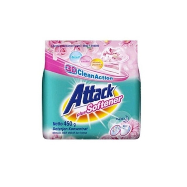 Jual ATTACK PLUS SOFTENER 450 GR | Shopee Indonesia
