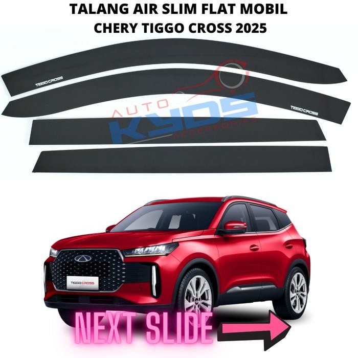 Jual Talang Air Slim Flat Rata Mobil Chery Tiggo Cross 2025 Slim Flat ...