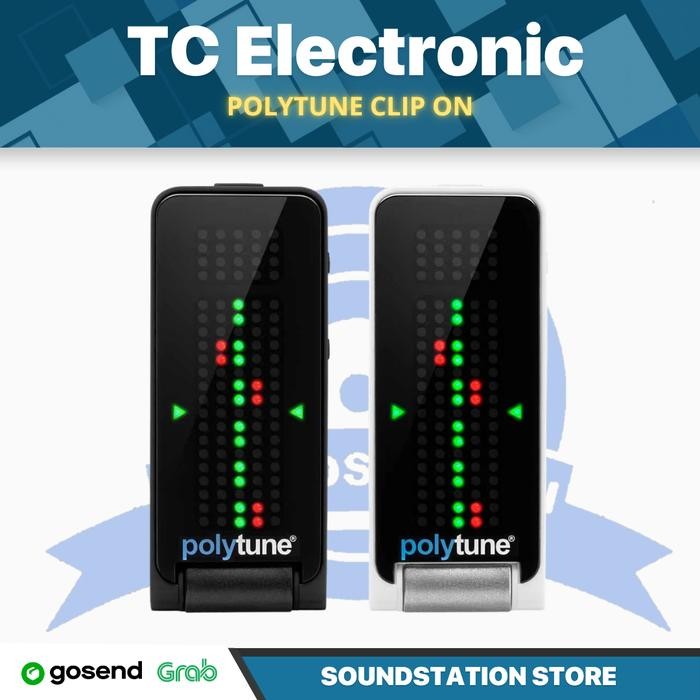 Jual Tc Electronic Polytune Clip Clip-On Guitar Tuner Tuner Jepit Gitar ...
