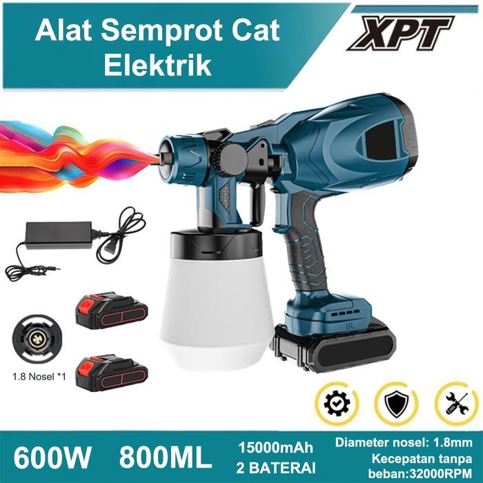 Jual Mesin Semprot Cat Elektrik Nirkabel Berkekuatan 600W/Mesin Semprot ...