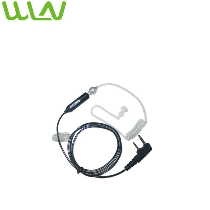Jual New Handsfree Earphone HT WALKIE TALKIE WLN Model FBI Spiral Tube ...