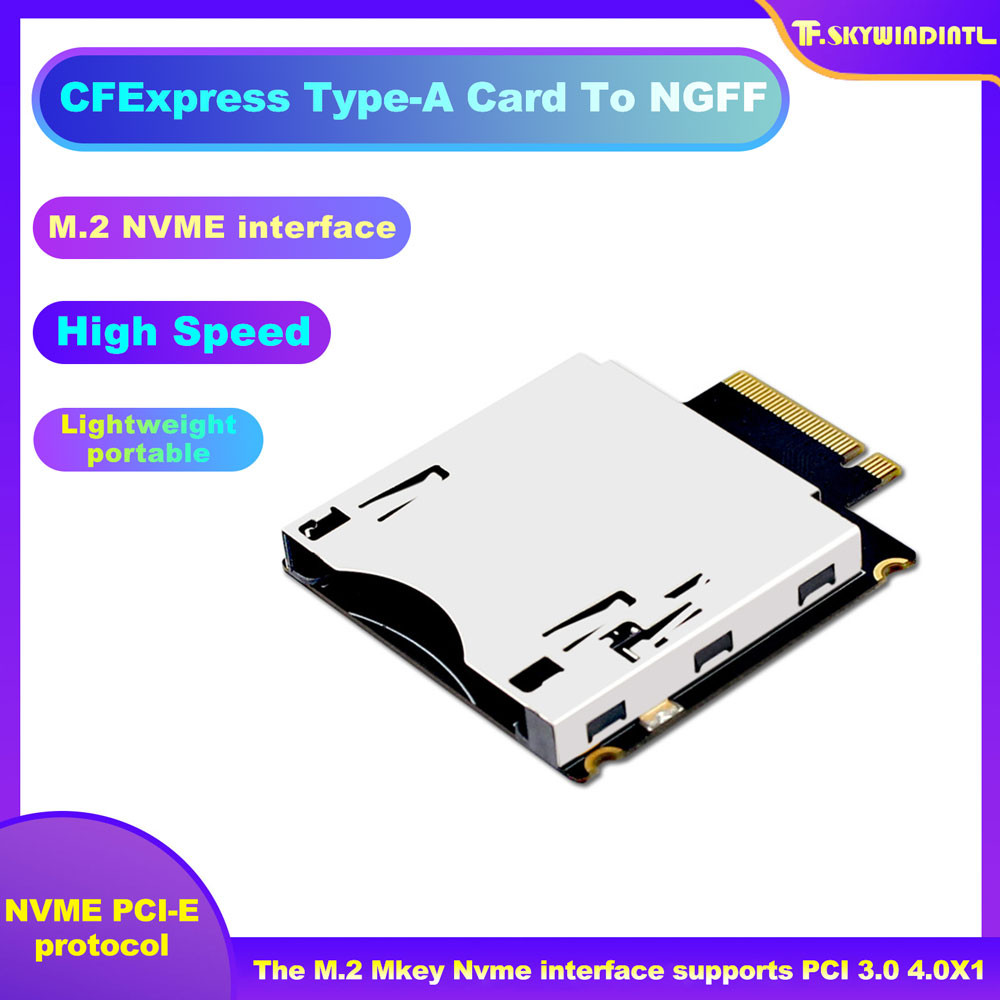 Jual NEW CFExpress Type A to M.2 NVME Adapter M-KEY M2 PCIE 3.0/4.0 x1 ...