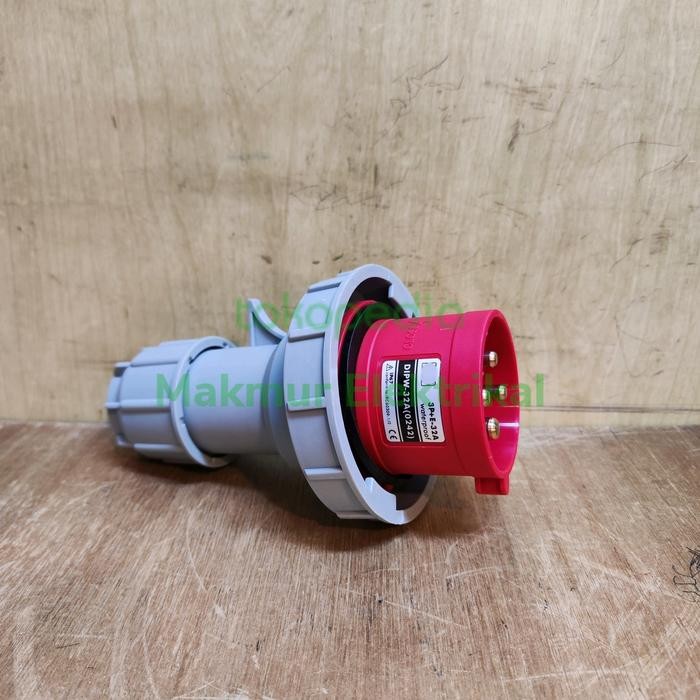 Jual INDUSTRIAL PLUG & SOCKET FOR CONTAINER 3P+E 4PIN 32A IP67 ...
