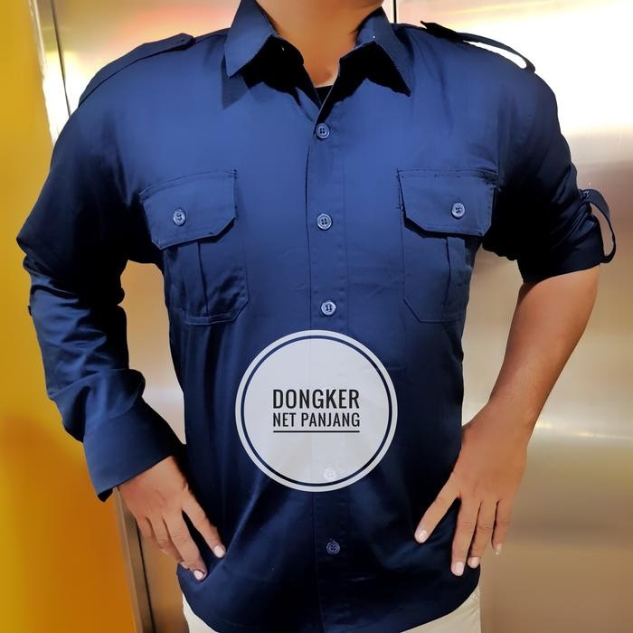 Jual Pilihan- Seragam Baju Kemeja Panjang Trans Net Tv Pdh Pdl Tactical ...