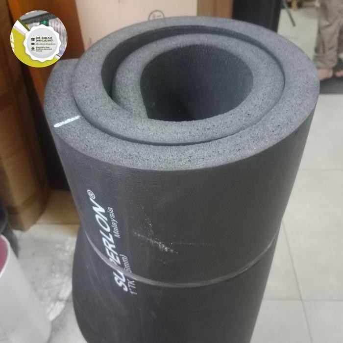Jual insulasi pembungkus pipa AC lembaran 1" (25mm) superlon / insuflex ...