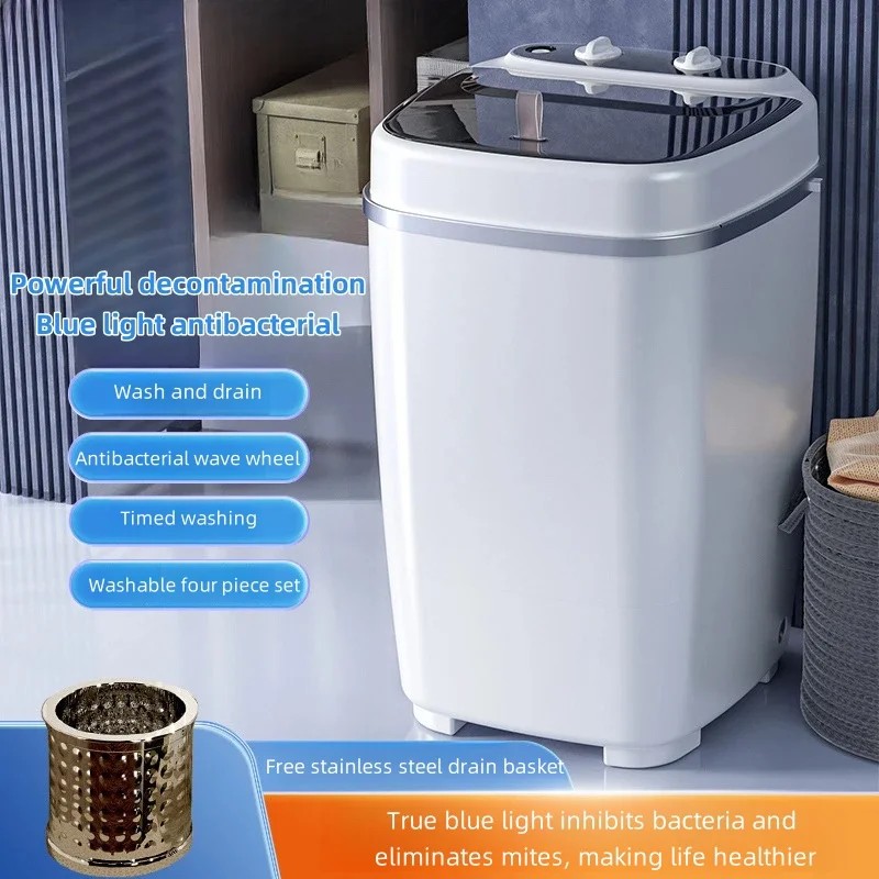 Jual Large-capacity washing machine mini small semi-automatic home ...