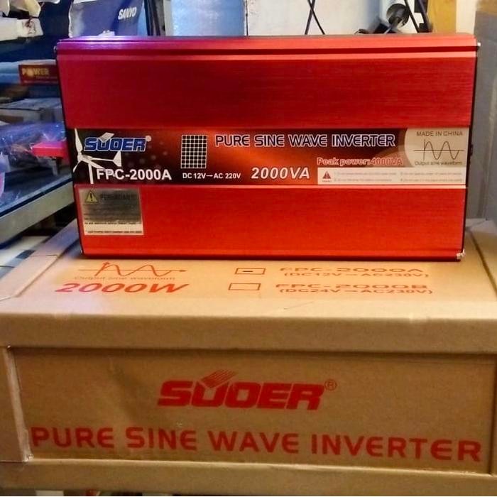 Jual Psw pure sine wave inverter suoer 12v 12 v 2000w 2000 w FPC-2000a ...