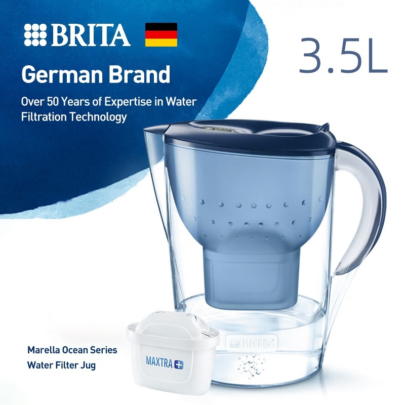 Jual Brita 3.5L Portable Household Water Filter,Water Purifier Kettle ...